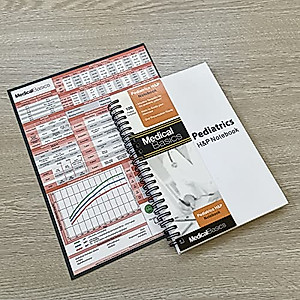 Pediatrics H&P Notebook Medical History and Physical notebook, 100 medical templates with perforations