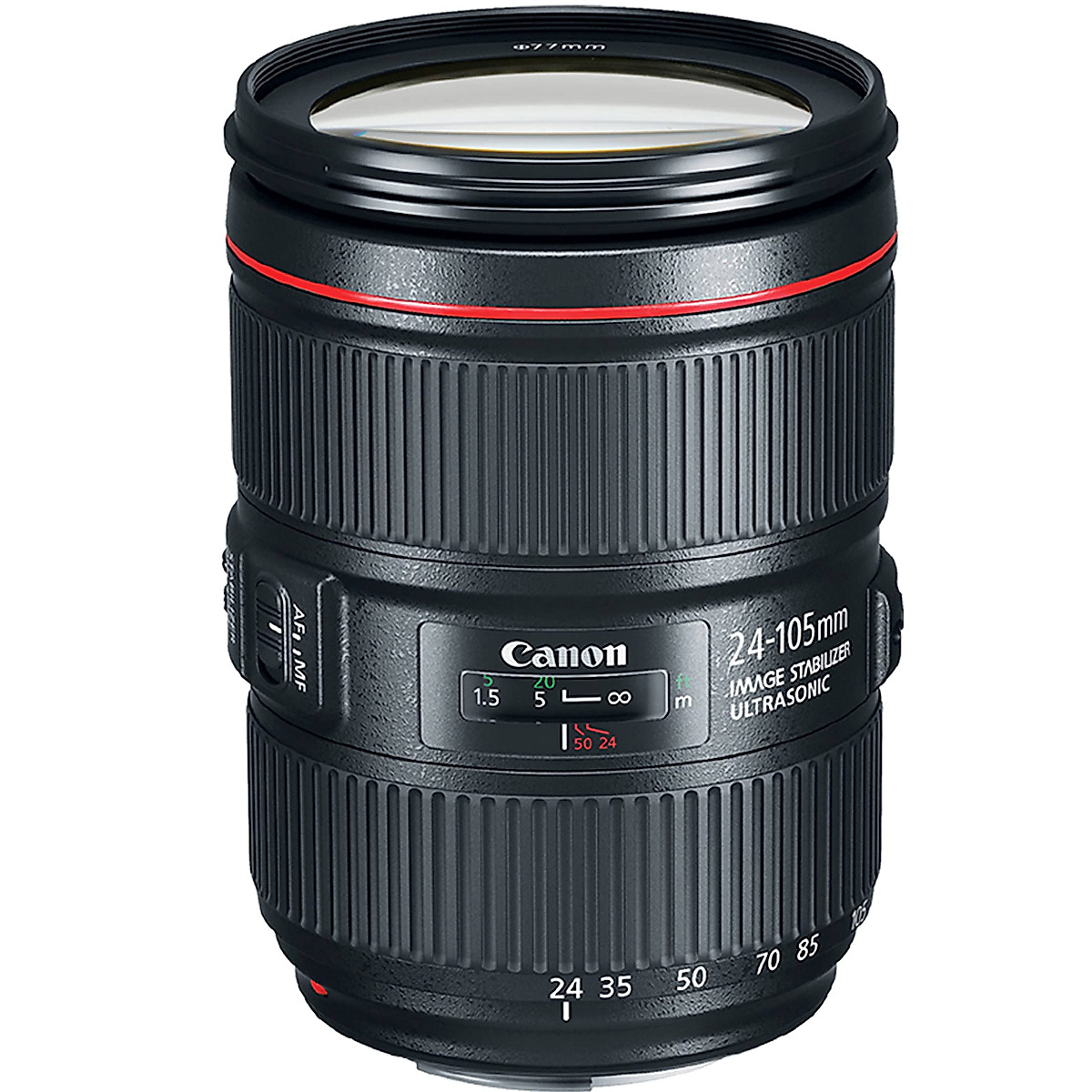 Canon EOS 6D Mark II DSLR Camera w/EF 24-105MM L is II USM + 75-300mm + 420-800mm Super Telephoto Lens + LED Always on Light + 128GB Memory, Filters, Case, Tripod + More (34PC Bundle Kit)