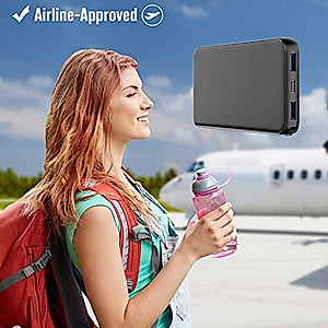 VANYUST Portable Charger 10000mAh, USB C 3A Output Power Bank,Fast Charging External Battery Pack Compatible for iPhone, Samsung Galaxy, Android Phone, iPad& etc[2023 Version]