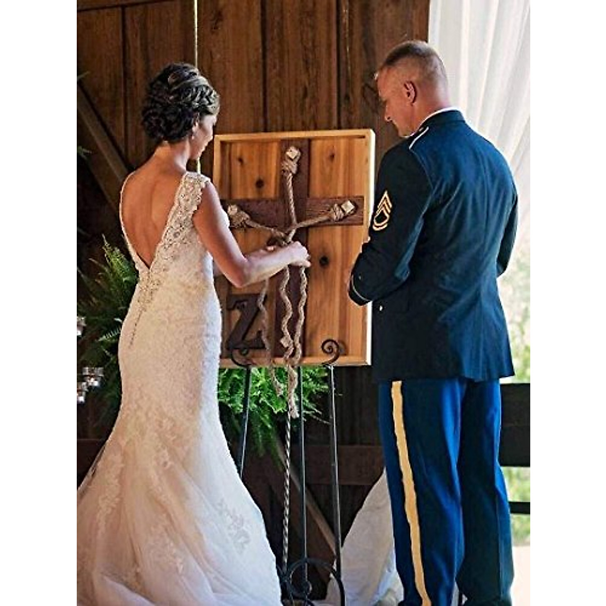 BC Plaxidermy Wedding Unity Ceremony - Tie The Knot Braid
