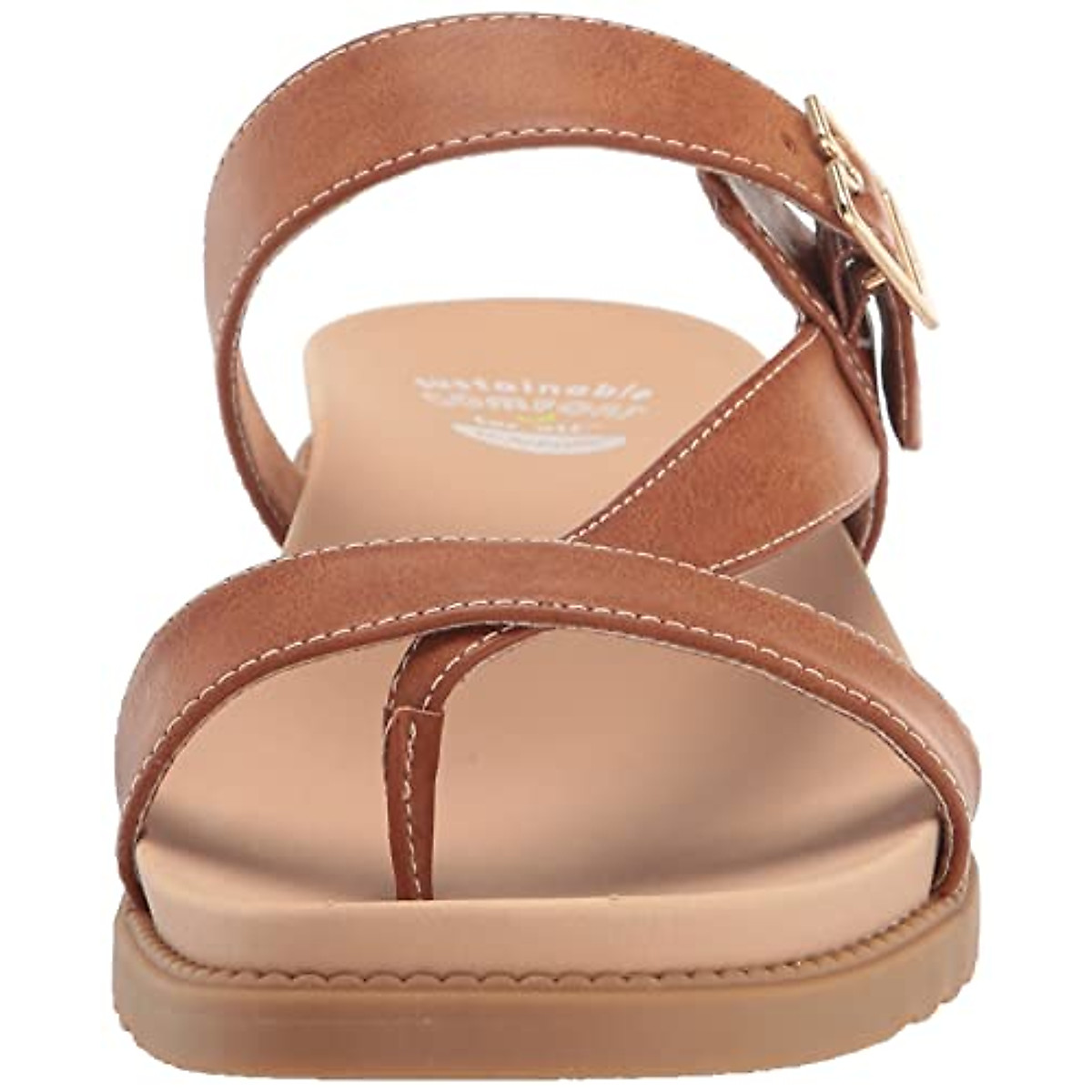Dr. Scholl's Shoes Women's Island Dream Slide Sandal, Honey, 8.5 US