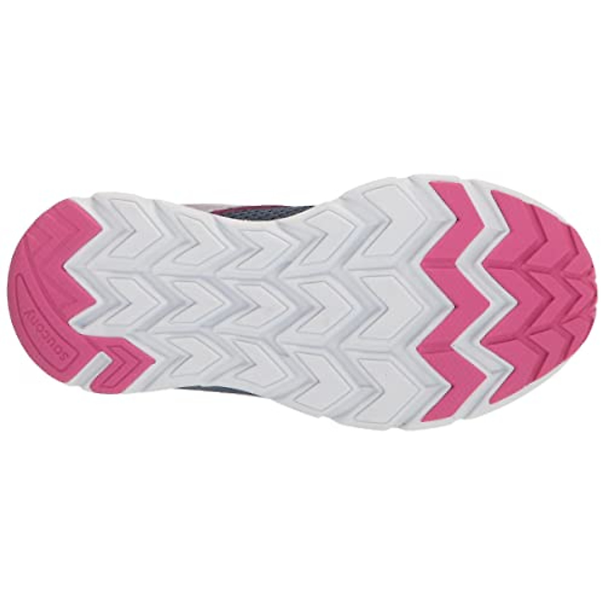 Saucony Axon Sneaker, Navy/Pink, 11.5 Wide US Unisex Big_Kid