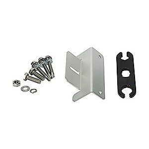 RELMON 16 Units (4 Set) Solar Panel Mounting Z Brackets with Nuts and Bolts for RV Camper, Boat, Wall and Other Off Gird Roof Installation