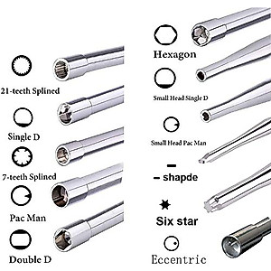 11 Pcs Carburetor Adjustment Tool Screwdriver Kit for Common 2 Cycle Carburator Adjusting Small Engine Carb Tune up Adjusting Tool,11 Carburetor Adjustment Tools+Bag by Lucky Seven