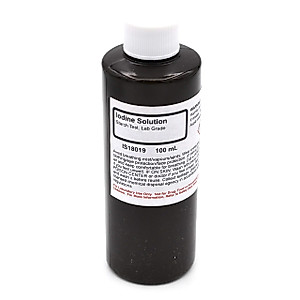 ALDON Innovating Science Laboratory-Grade Iodine Solution, 100mL - The Curated Chemical Collection