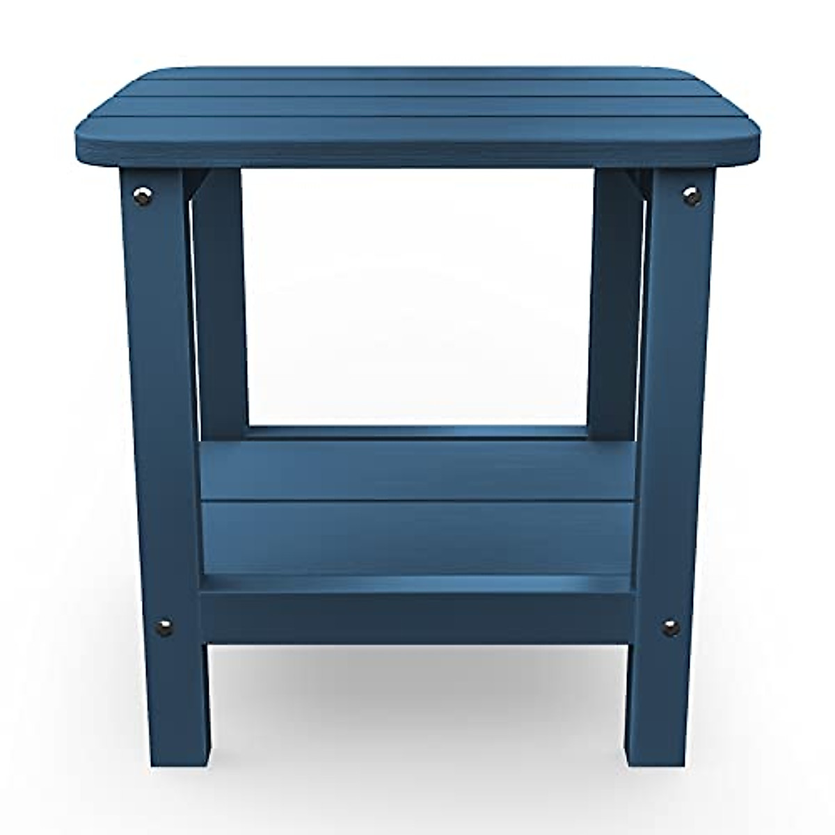 SERWALL Adirondack Table Outdoor Side Table- Blue