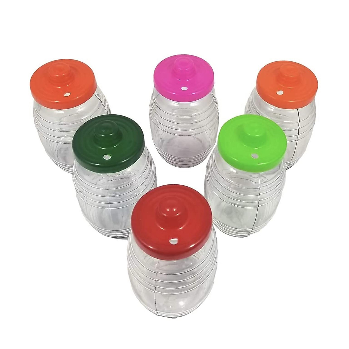 Generic 12 Lt - 16oz vitroleros aguas frescas wstraws 6 pk by Border Merchant