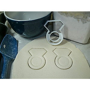 25TH 25 YEAR WEDDING MARRIAGE SILVER ANNIVERSARY LOVE SET OF 4 COOKIE CUTTERS MADE IN USA PR1330