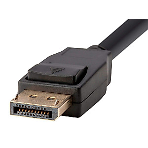 Monoprice 115888 Mini DisplayPort 1.2 to DisplayPort Cable - 1.5 Feet, 4K Capable, Supports 3D Video - Select Series Black