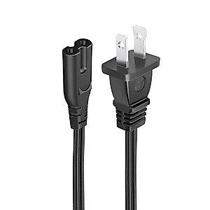 UL Listed 8.2ft Power Cable Replacement for Bose SoundTouch Sereis 10 20 30 Music System Bass Module 500 700 Subwoofer 2 Prong AC Power Cord Cable