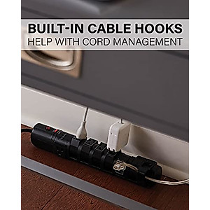 SANUS Surge Protected Power Strip with 6 Rotating and 2 Fixed outlets