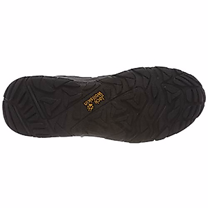 Jack Wolfskin MTN Attack 3 Texapore Mid K Hiking Boot, Black/Burly Yellow Xt, 11 US Unisex Big Kid