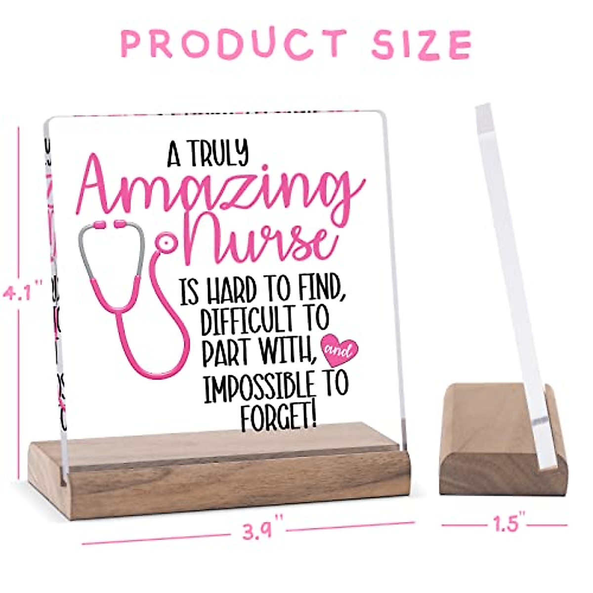 Nurse Gifts For Women Nurse Retirement Gifts Nurse Practitioner Cna Rn Gifts For Nurses - Medical Assistant Gifts Nursing Gifts Nurse Appreciation Gifts For Nurses Week Nurse Day Nurse Party (Pink)