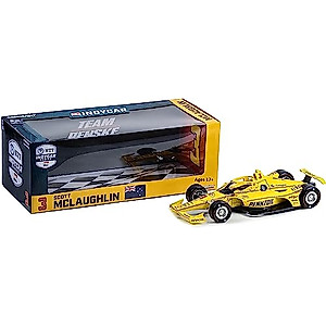 Dallara IndyCar #3 Scott McLaughlin Pennzoil Team Penske NTT IndyCar Series (2023) 1/18 Diecast Model Car by Greenlight 11197