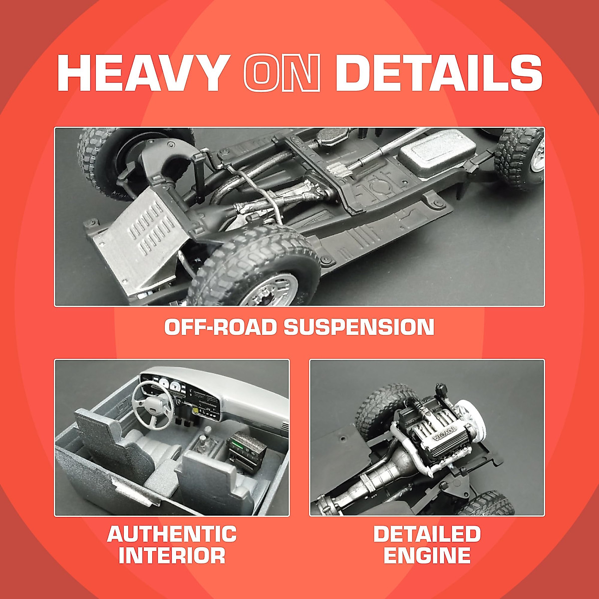 AMT 1992 4x4 Pickup 1:20 Scale Model Kit