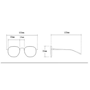 Shiratori Nerd Retro Rectangular Blue Light Blocking Glasses, Computer Reading/Games/TV/Cell Phone Glasses for Women Men Sand Black