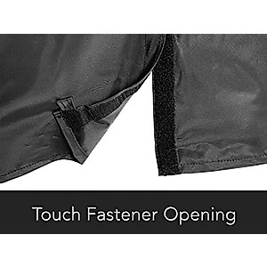 Covermates Air Hockey Table - Light Weight Material, Weather Resistant, Outdoor Living Cover-Black