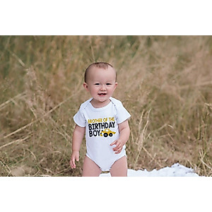 7 ate 9 Apparel Boy's Brother Construction Onepiece 6-12 Months