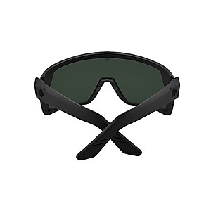 Spy Optic Monolith Sunglasses Matte Black w/Happy Grey Green Black Spectra Mirror Lens