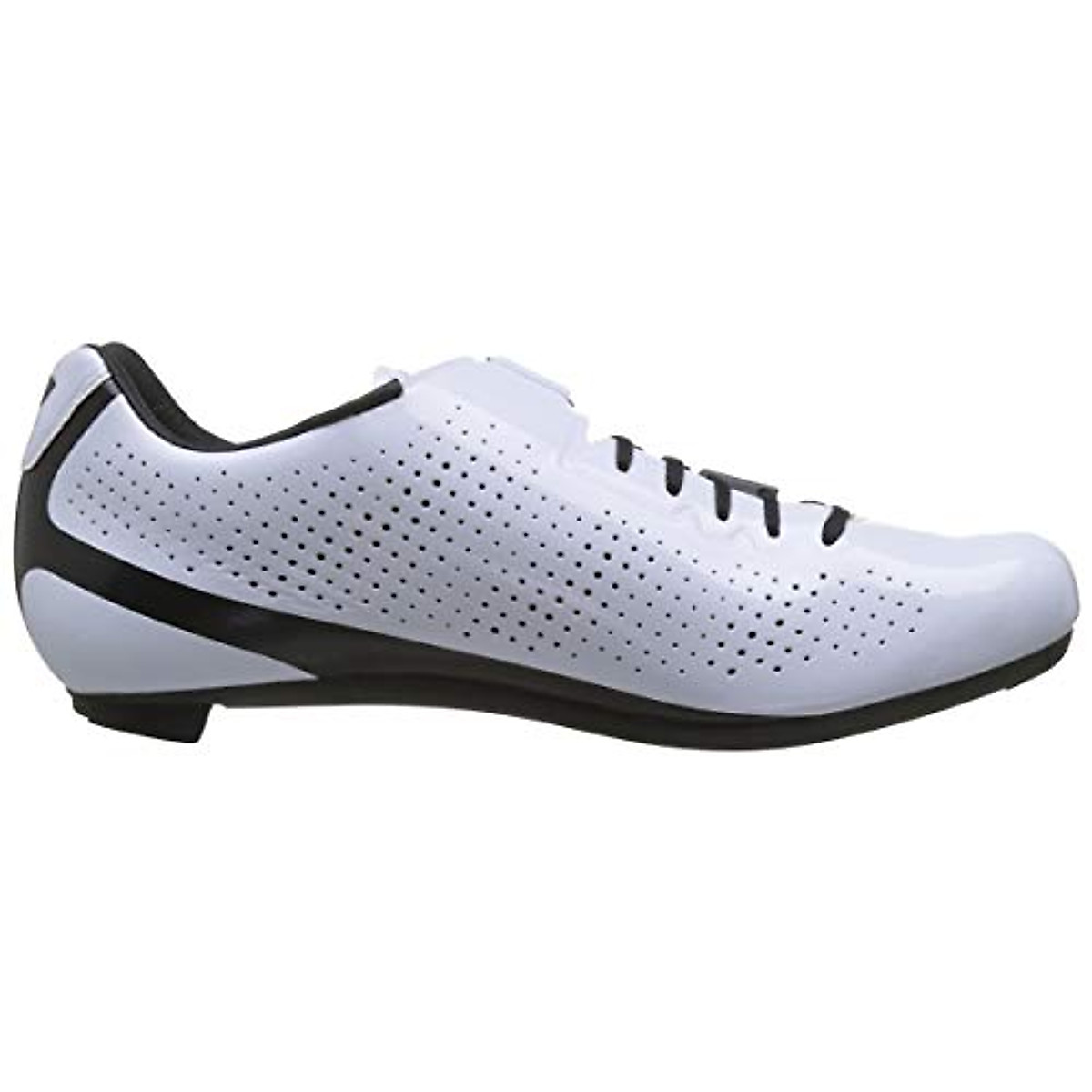 Giro Factress Techlace Womens Road Cycling Shoe − 42, White/Black (2019)
