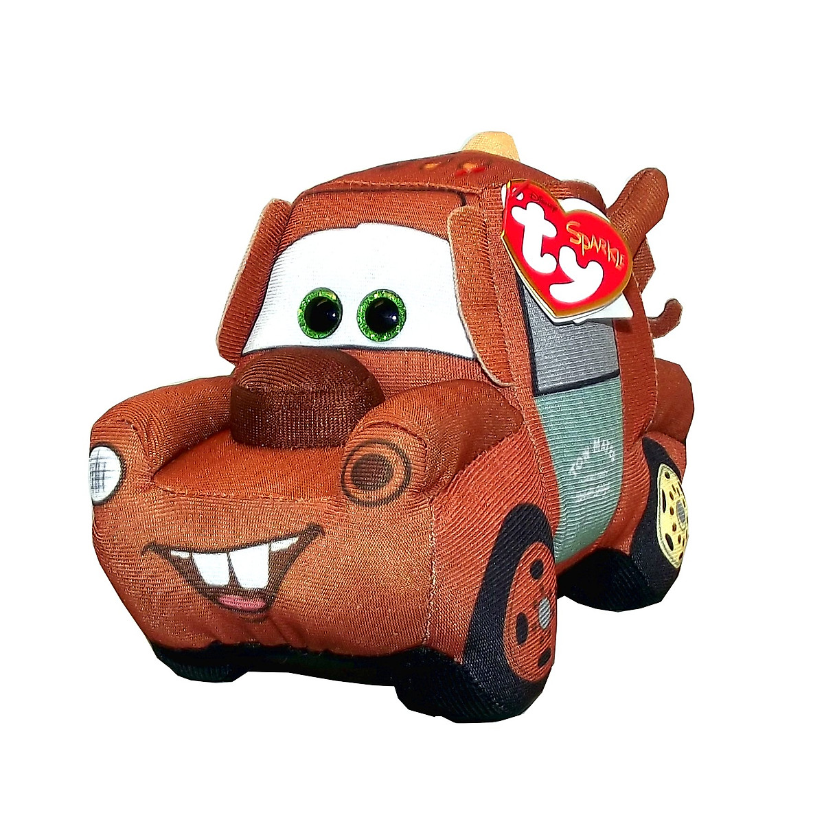Ty Disney Pixar Cars 3 Mater Plush Toy, 5 X 4 X 7.5