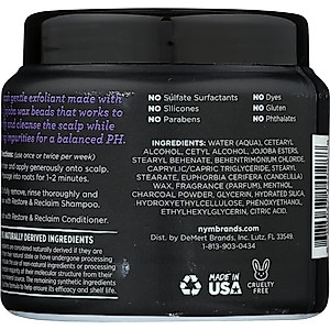 Not Your Mother's Activated Bamboo Charcoal & Purple Moonstone Scalp Scrub, 10 Oz