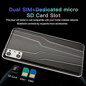 AMONIDA Office Tablet, Octa Core US Plug 100‑240V 7 Inch LCD Tablet PC for Home (US Plug)