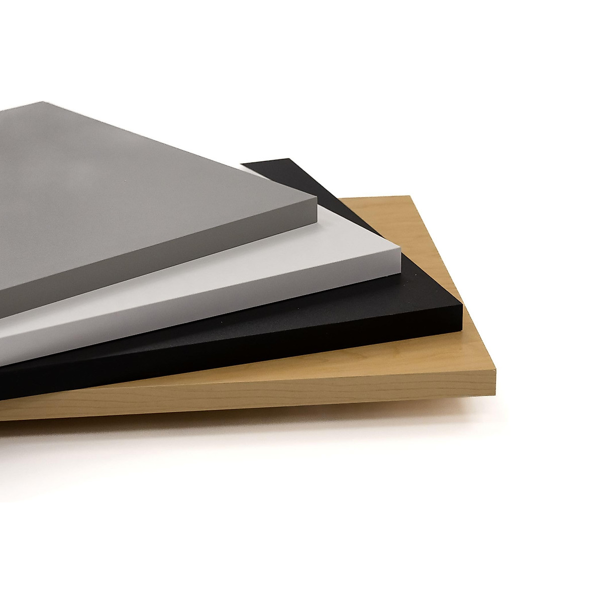 PHILLCO Premium Shelves, 3/4"" Thick Melamine, Cut to Size, Fully Customizable up to 42"" Wide and up to 24"" deep. for Cabinets, Closets, or Anywhere Custom Shelves are Needed., White