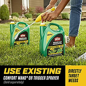Ortho WeedClear Weed Killer for Lawns: Refill, Won't Harm Grass (When Used as Directed), Kills Dandelion & Clover, 1 gal.
