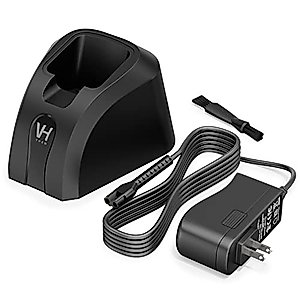 VHBW for Wahl Charging Stand 3801 with AC Adapter, Replacement Wahl Magic Clip Cordless Charger Stand for Wahl Magic Clip 8148/8481/8591/81919/8509/8504-400/8504