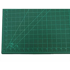 FixtureDisplays 23 x 35" Vantage Cutting Mat Green 18150-23X35-NPF