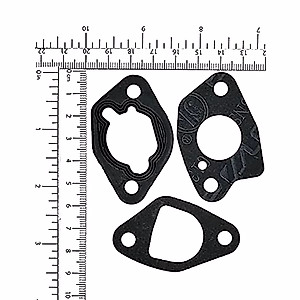 YAMAKATO Predator 212 cc Coleman Ct200u Gasket Kit for Honda GX160 GX200 and Clone Engines & Generators 2 Packs OEM Cylinder Head Valve Cover Carburetor Muffler Crankcase Gasket with Oil Seals