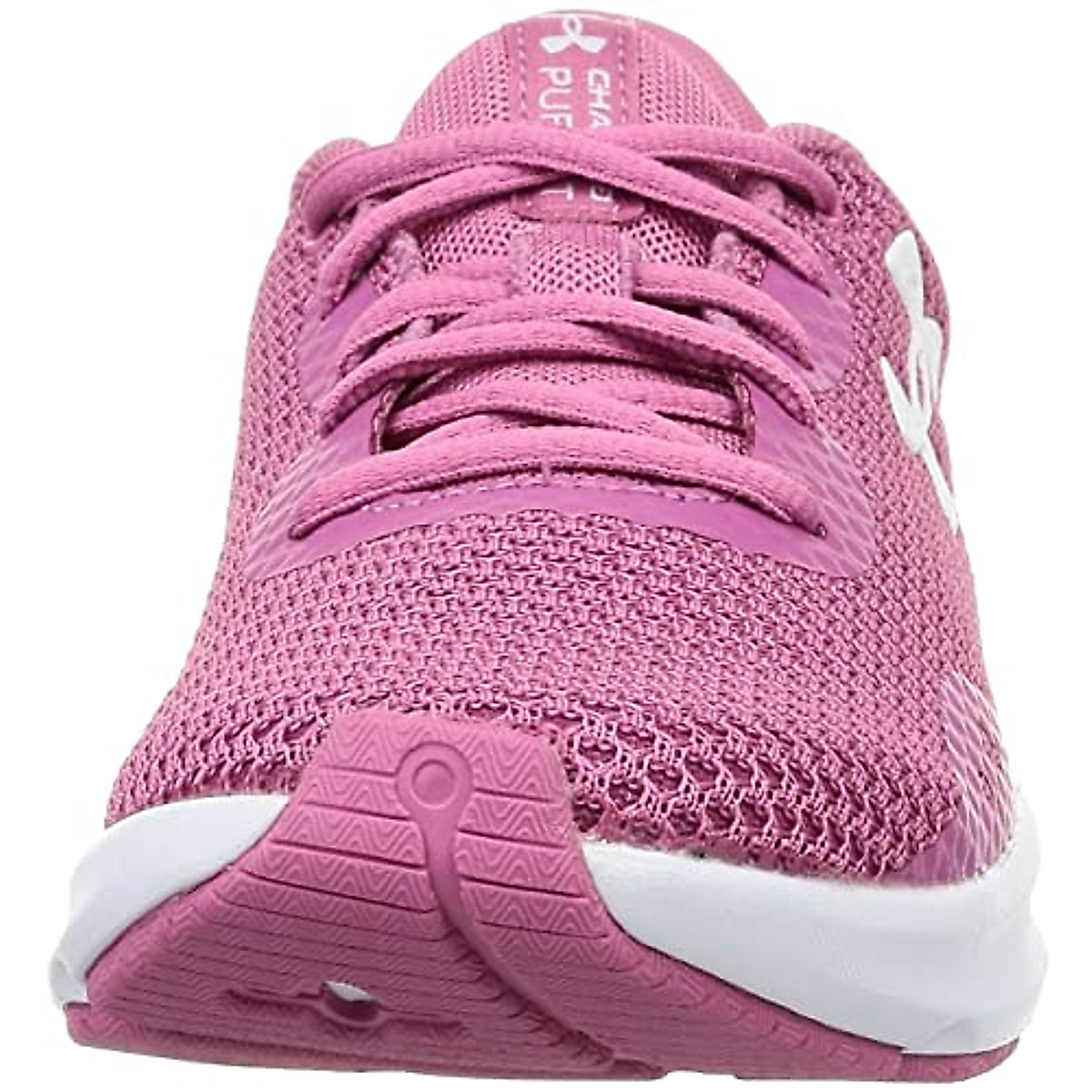 Under Armour Women's Charged Pursuit 3, (601) Pace Pink/Pace Pink/White, 7