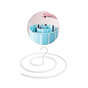Spiral Sheets Hangers,Drying Rack, Spiral Shaped Hanger, Rotating Quilt Storage Rack, Quilt Blanket Rack Good for Laundry Window Indoor Balcony, 2.2 M