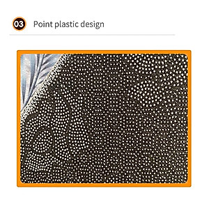 Red Christmas Area Rugs for Living Room Bedroom Doormat Non-Slip Xmas Night Stars Sled Elk Deer Pines Carpet 35x24 inch