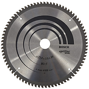 Bosch 2608640437 OPWOB 10" x 30mm 80T Circular saw blade Top Precision