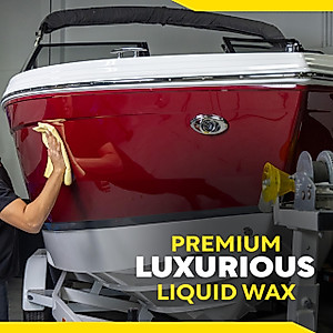 Meguiar's Marine/RV Fiberglass Restoration System, Boat Fiberglass Repair Kit with Oxidation Remover, Boat Polish and Boat Wax - 3 Count (1 Pack)