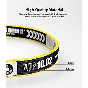 Ringke Shoulder Strap [Phone Lanyard] Designed for Camera Strap and Phone Strap, Adjustable Sturdy Universal Crossbody Strap Compatible with Camera and Phone Case - Ticket Band Black