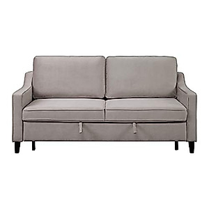 Lexicon Maston Convertible Studio Sofa Bed, Cobblestone