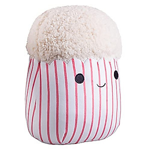 Squishmallows Original 10-Inch Arnel The Popcorn - Official Jazwares Plush - Collectible Soft & Squishy Stuffed Animal Toy - Add to Your Squad - Gift for Kids, Girls & Boys