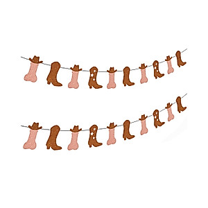 Boot and Cowboy Hat Nash Bash Banner for Nashville Bachelorette Party Western Cowgirl Last Rodeo Last Hoedown Bachelorette Party Decorations