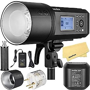 Godox AD600 Pro AD600Pro Godox Flash for Canon Nikon Sony Fujifilm Olympus Panasonic Camera,Built-in Godox 2.4G Wireless X System,600Ws TTL Outdoor Flash with Li-ion Battery HSS 1/8000s Strobe Light