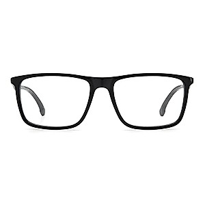 Carrera Men's 8862 Rectangular Prescription Eyewear Frames, Black, 55mm, 17mm