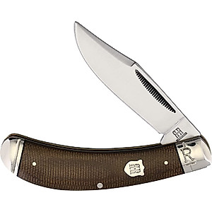 Rough Ryder Bow Trapper Brown Burlap RR2375