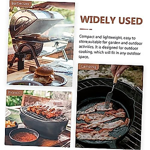 1pc Oven Mini Charcoal Grill Portable Burner Camping Burner Portable Backpacking Gas Stove Useful Barbecue Grill Camping Gas Stove Brazier Stove Outdoor Barbecue Tool Bbq Tool Wok