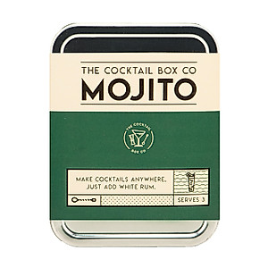 The Cocktail Box Co. Mojito Cocktail Kit - Premium Cocktail Kits - Make Hand Crafted Cocktails. Great Gifts for Him or Her Cocktail Lovers (1 Kit)