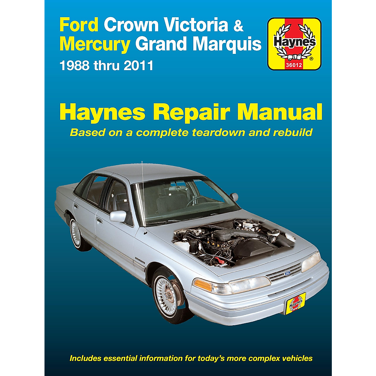 Ford Crown Victoria & Mercury Grand Marquis (88-11) (all fuel-injected models) Haynes Repair Manual (Does not include Mercury Marauder, 5.8L V8 engine or natural gas-fueled.)
