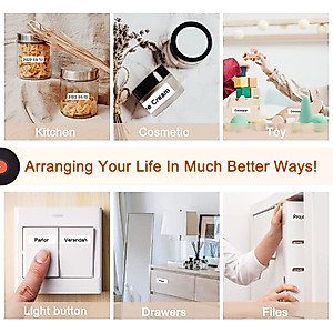 CT521B Label Maker Machine with Tape, Perfect for Women, Wife,Mom,Grandma, Available for Home Office Organization Mother's Day Decor Birthday Gift