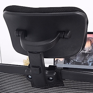 Healeved Chair Head Pillow Computer Chair Head Cushion Lift Chair Headrest Retrofit Chair Head Cushion Adjustable Office Chair Accessory