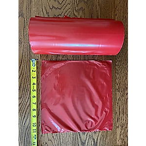 Swanson Tool Co TF1230R 12 inch by 300 Foot Danger/Trailer/Lumber Warning Safety Tear Flags, Red